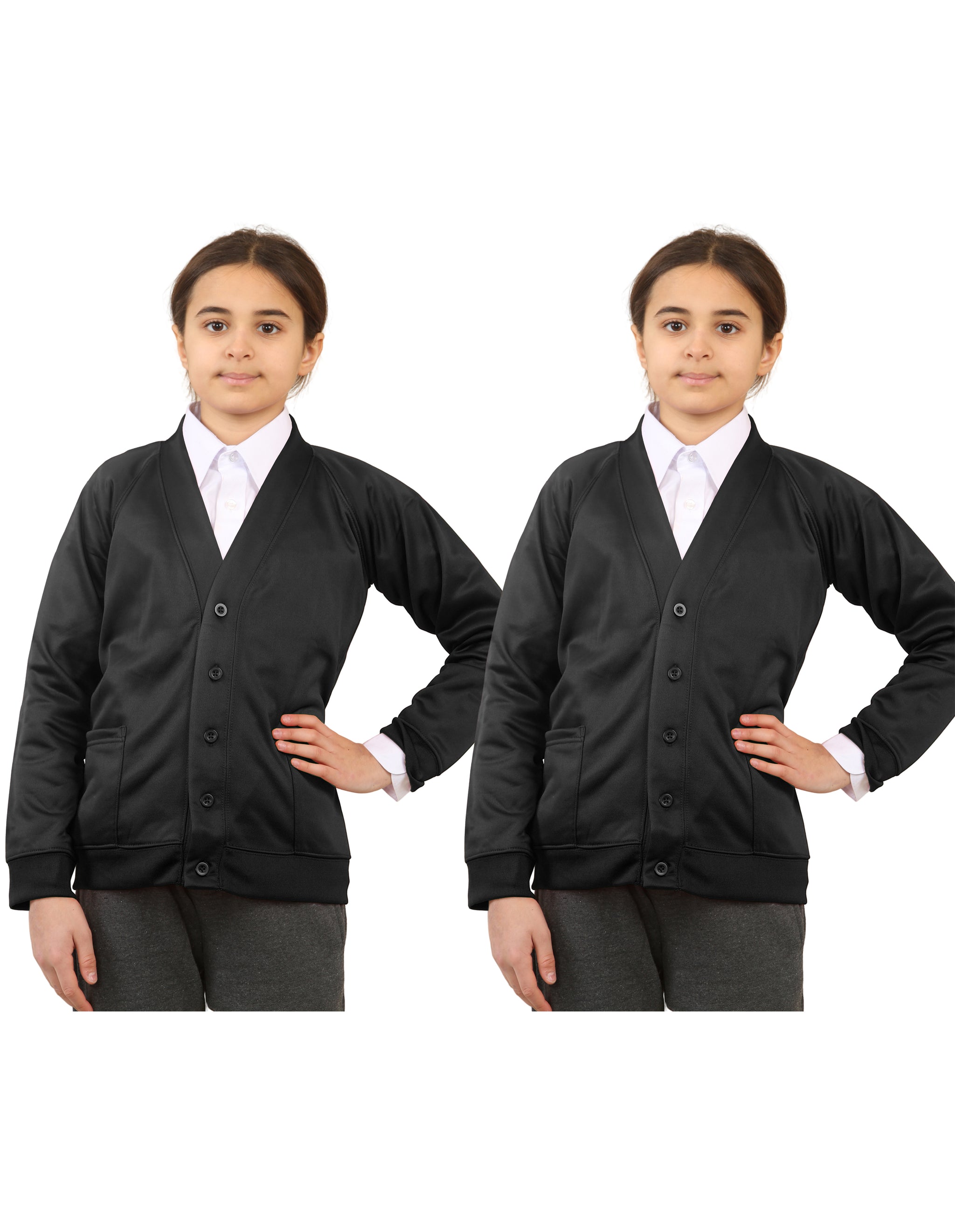 Girls' School Cardigan | Uniform for girls full sleeve cardigan.
