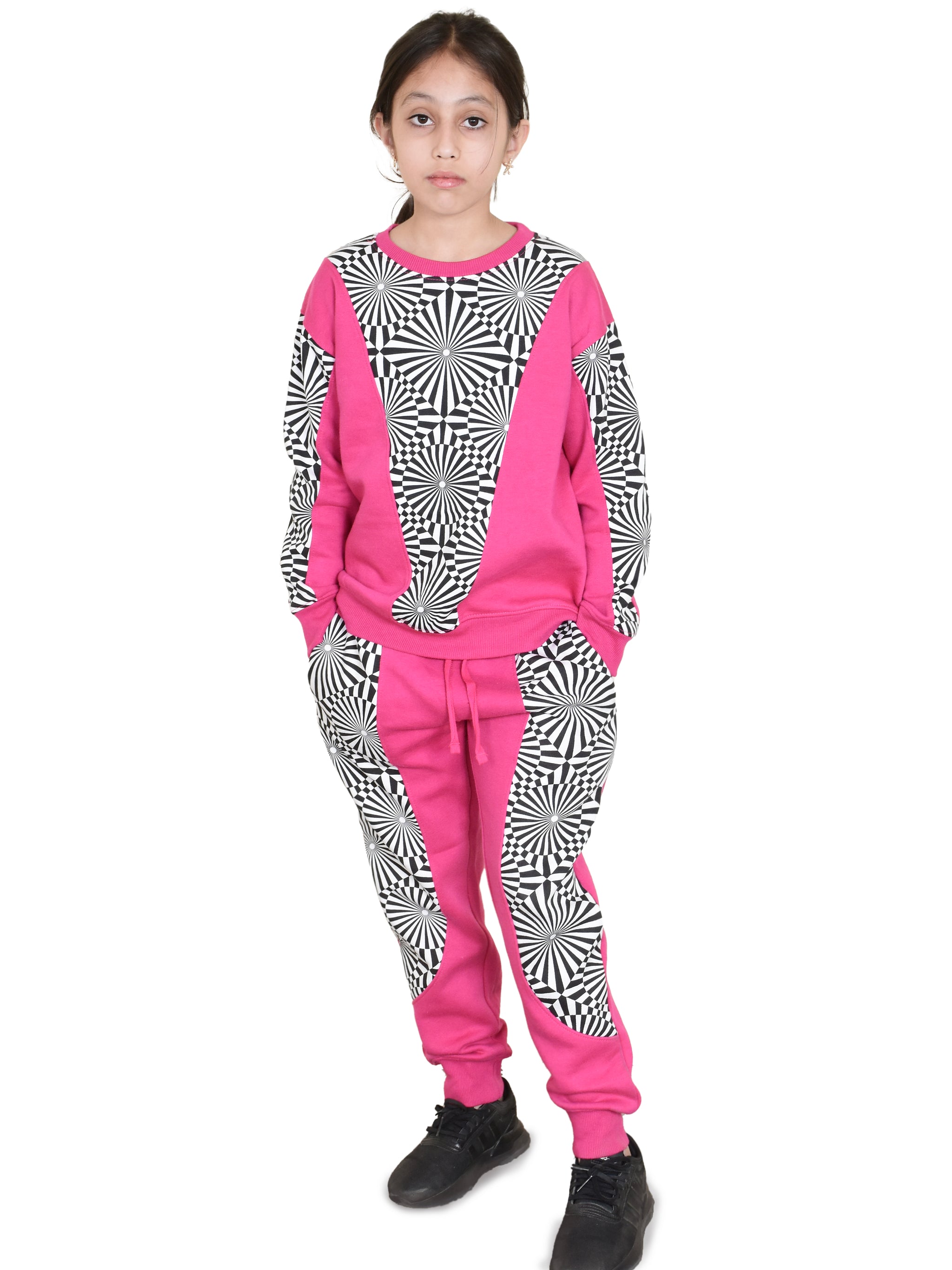Girls' Tracksuit Set | Kids jumper and sweatshirt girls tracksuit.